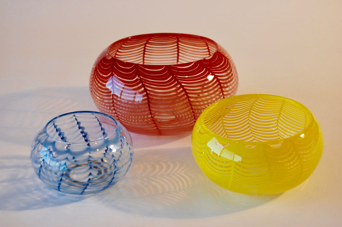 Hand Blown Bowls – Stebbins Glassworks